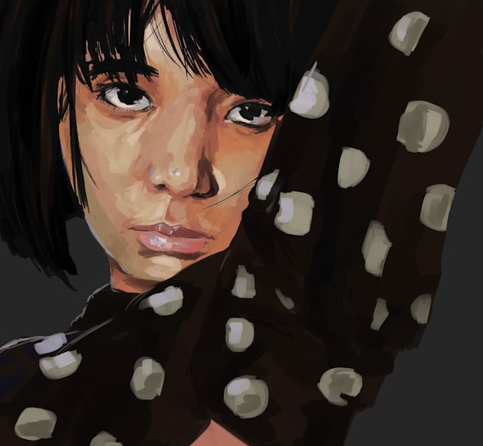 Paint or draw a portrait for youi can draw other stuff too tho by ...