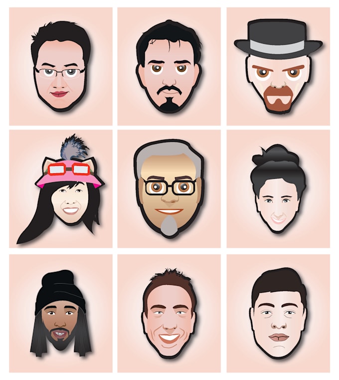 Create a face icon by Beezu01 | Fiverr