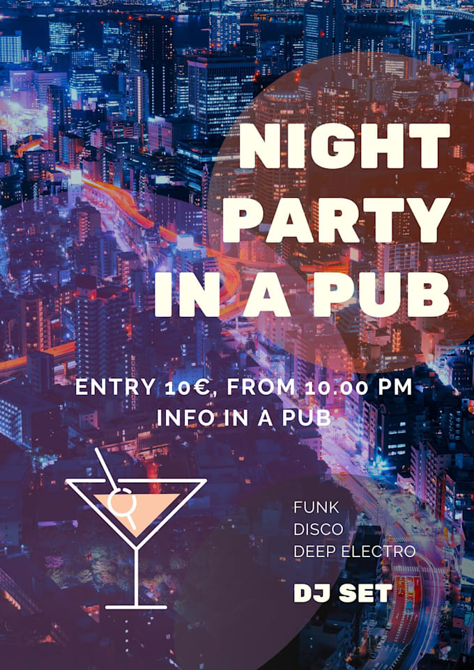 Create a poster, fayer, brochure for events by Vinci__ | Fiverr