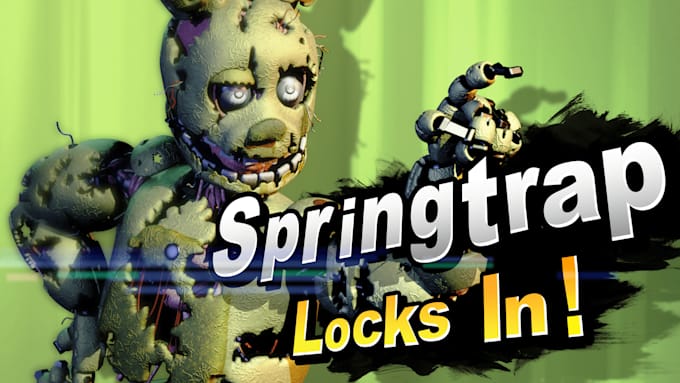 Make a custom super smash bros character splash screen by Pileofhummus