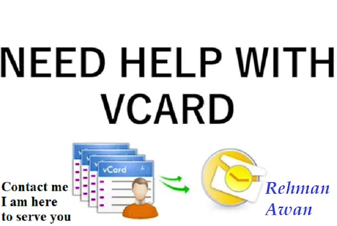 Convert your iphone vcf, vcard contact list to csv or xls by Rehmanawan388 | Fiverr