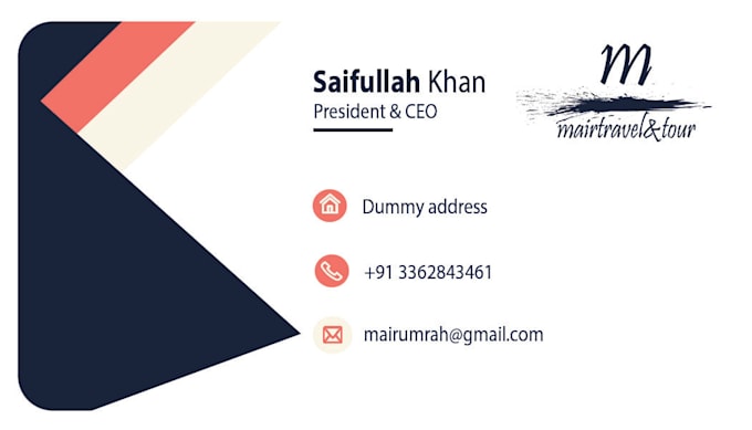 Make visiting cards, promotional posters for your business by ...