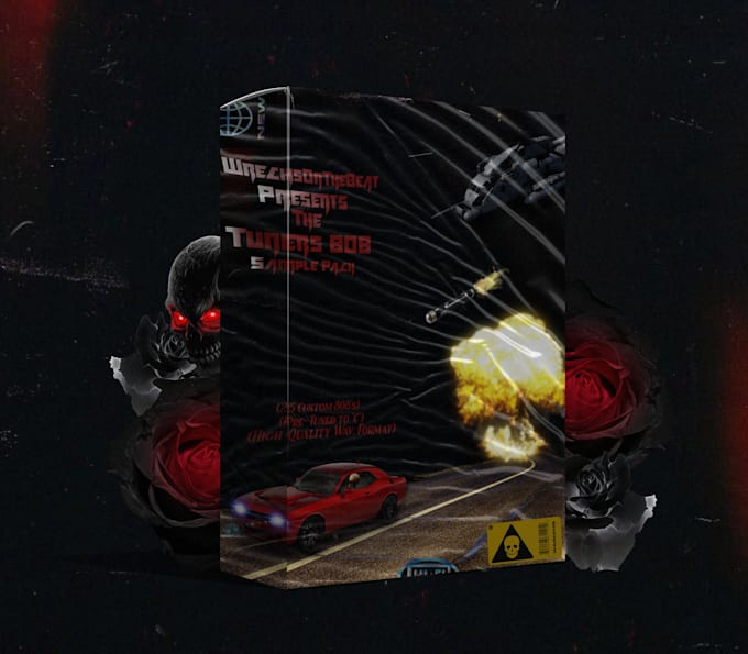 Design a mixtape cover or sample pack box mockup for you by ...