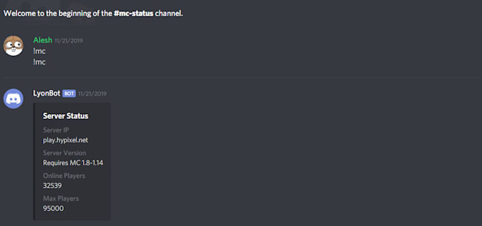 Create a discord bot with nodejs by Aleshdev | Fiverr
