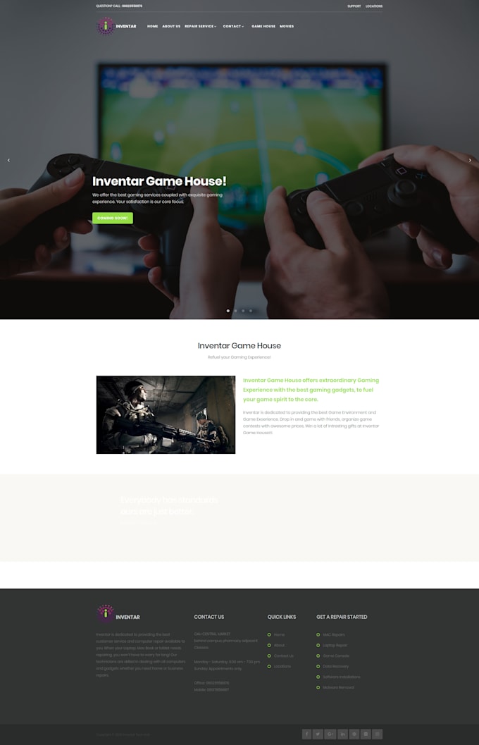 Build a professional laravel website in 3days by Codepoet_ | Fiverr