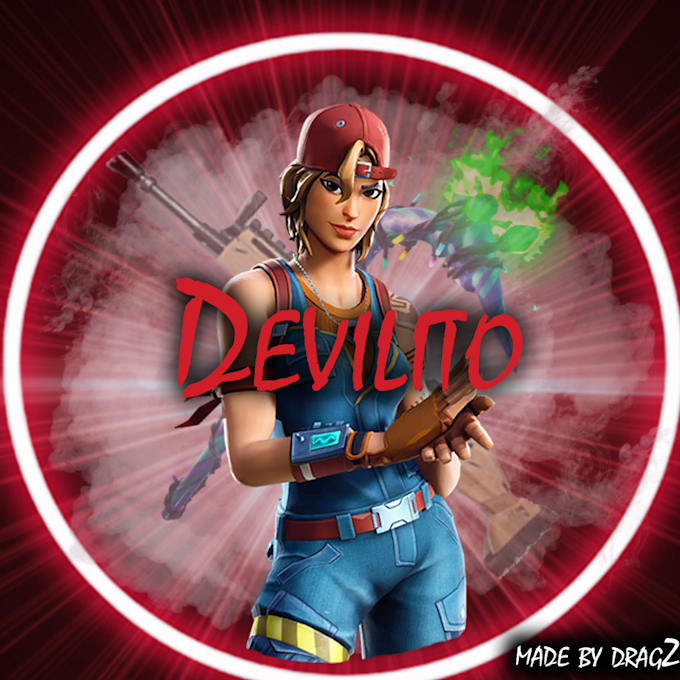 Create a detailed fortnite professional logo for you by Dragz_ | Fiverr