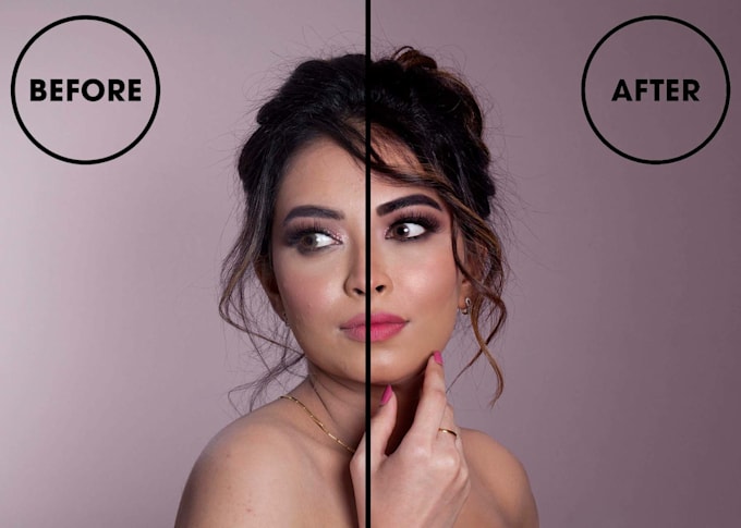 Retouch photo, fashion image, model, skin retouch enhance by ...