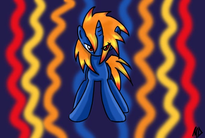 Create digital mlp pony brony oc art by Midnightdreams | Fiverr