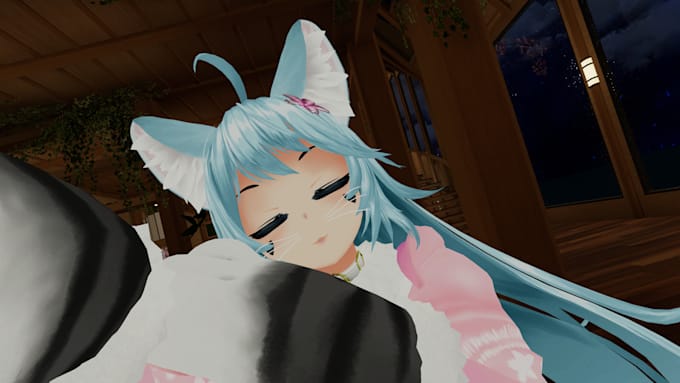 Cuddle you in vrchat by Tranquilcloud | Fiverr