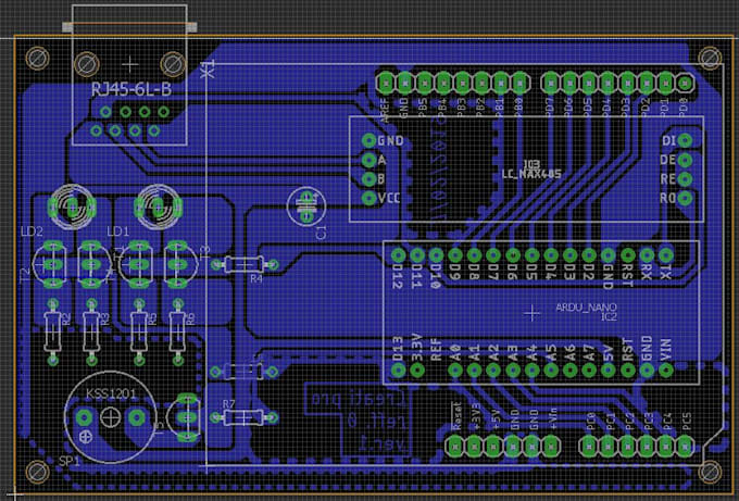 Design pcb layout and routing use eagle or zuken by Febrirukayat | Fiverr
