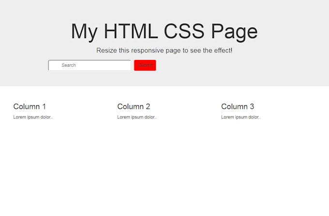 Do html, css code by Shaharyarchinyo | Fiverr