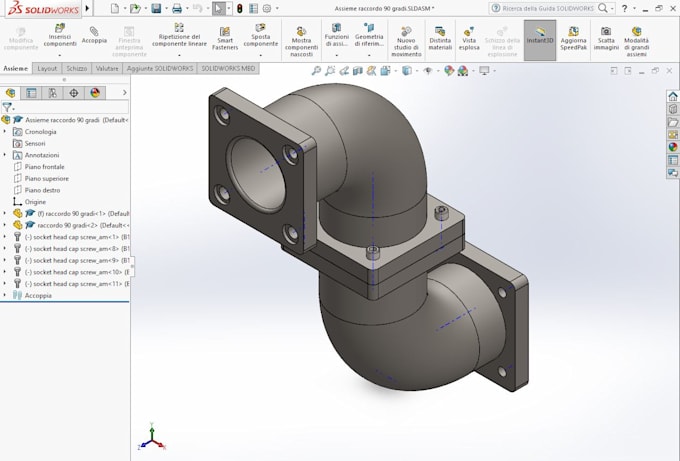Design 2d and 3d models for 3d printing using solidworks or autocad by ...
