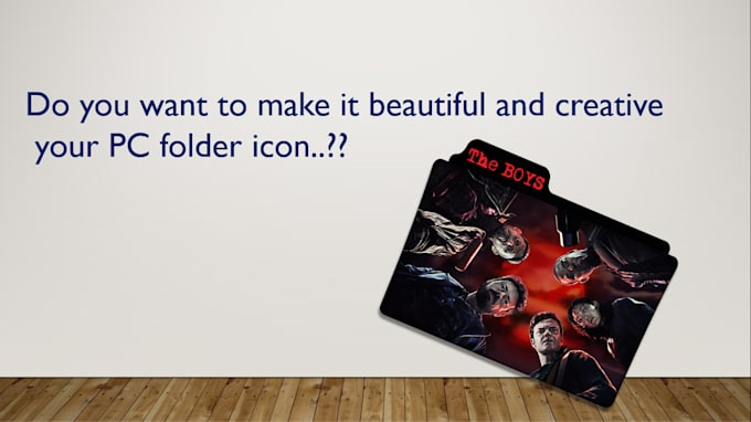 Create icon files to make your folder icon interesting by Project4make ...