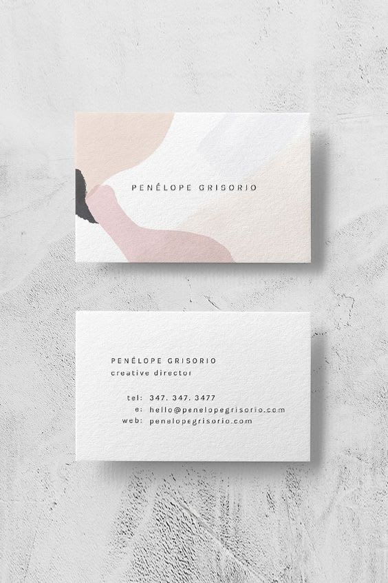 Design your pretty business cards by Nickypinky | Fiverr