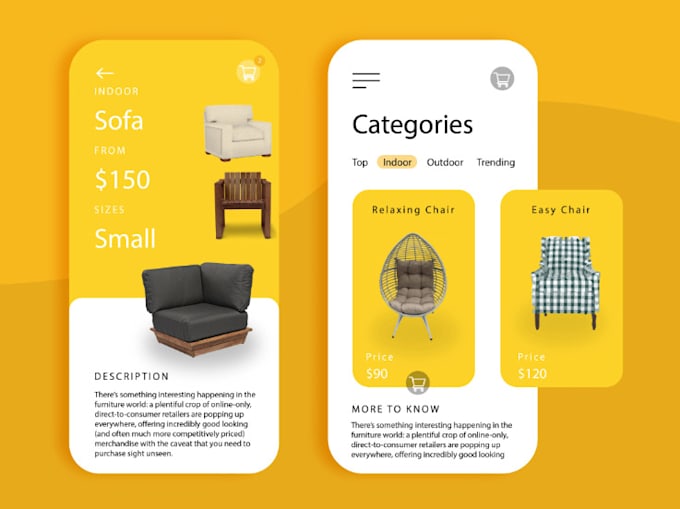 Create custom app and website ux ui designs for you by Ahnaf_jan | Fiverr