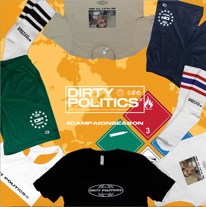 Create dope streetwear style clothing designs by Benjaminhoward | Fiverr