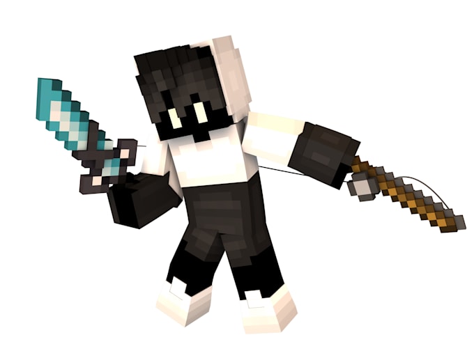Make minecraft skin renders by Frithjof_bms | Fiverr