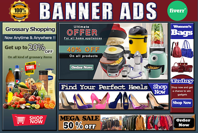 Design high quality banner adds professionally by Kushboss_design | Fiverr