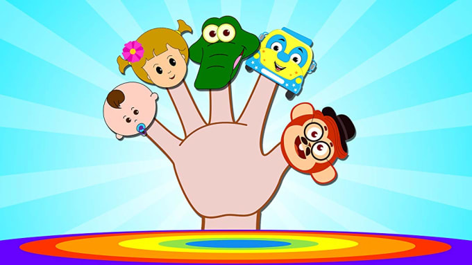 Create awesome finger family video only by Hps1992 | Fiverr