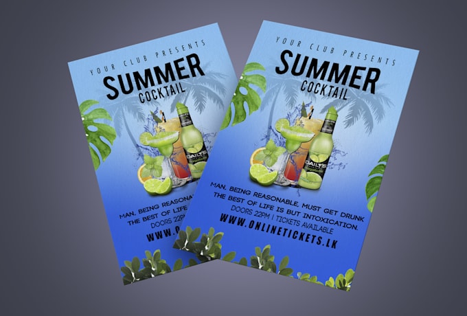 Design creative and eye catching flyers by Duleshu | Fiverr