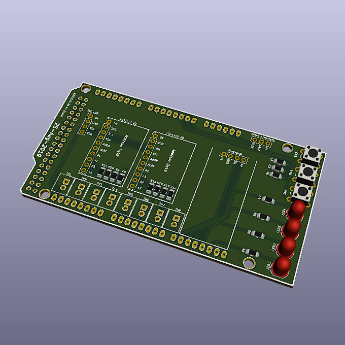 Design pcb and prepare gerber files by Filiphr | Fiverr