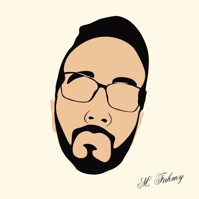 Sketch your face with cool looking by Mohamedfahmy99 | Fiverr
