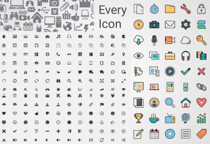 Draw vector icons, sign, symbols by Alirasheed12345 | Fiverr