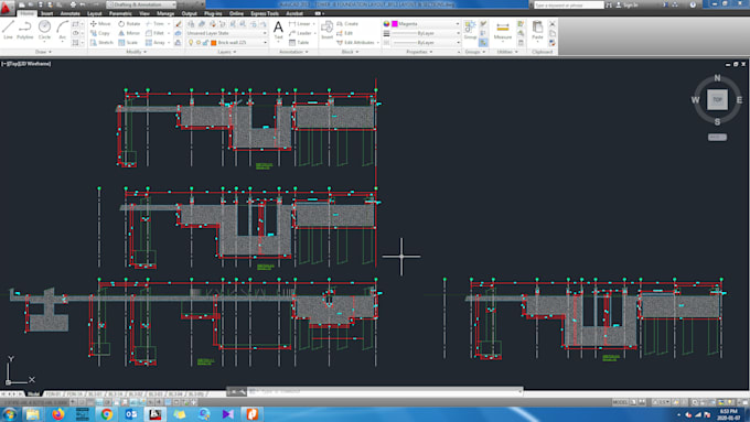 Redraw your pdf, image or sketch drawing as an auto cad by Nireekshana ...