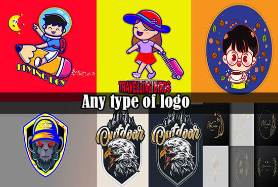 Design the perfect youtube cartoon logo banner thumbnail intro, outer ...