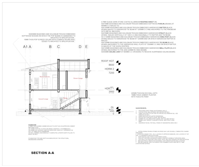 Produced detailed 2d architectural design by Debbie_keys | Fiverr