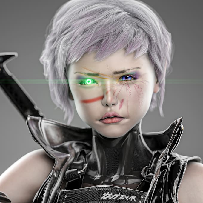 Kitbash and render your tabletop gaming character by Gdengler | Fiverr