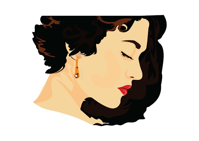 Draw an excellent colored cartoon vector portrait by Shuvosinha | Fiverr