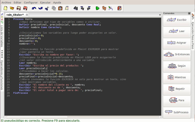 Aprende a programar desde cero pseint by Diego727 | Fiverr Aprende a programar desde cero pseint by Diego727 | Fiverr