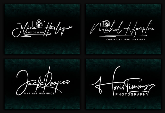 Design luxury elegant signature logo by Pixgraphic | Fiverr