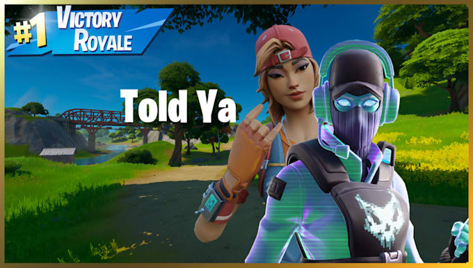 Create a amazing fortnite thumbnail, gfx by Zeypher338 | Fiverr