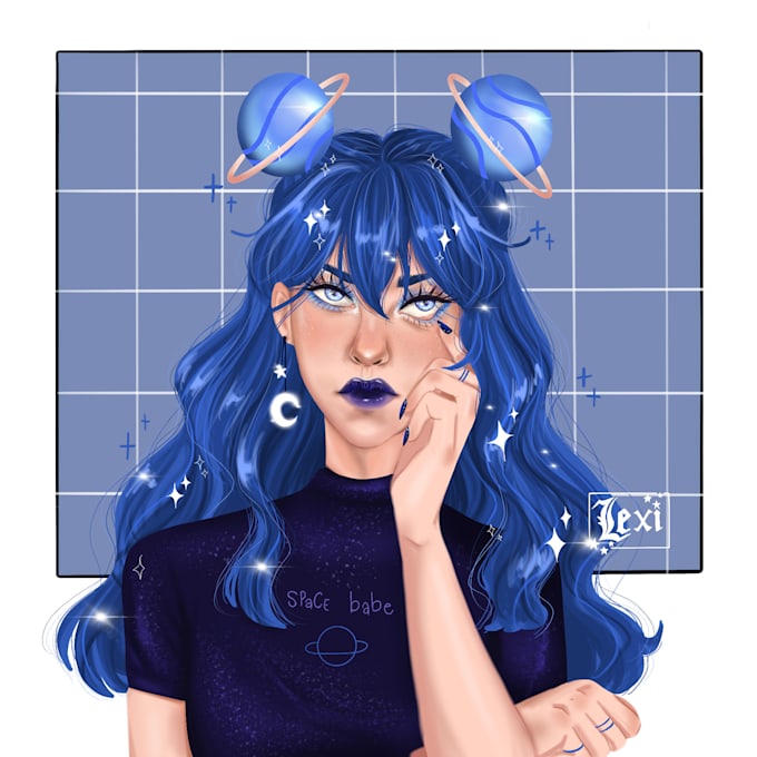 Draw a really cool character illustration for you by Lexeye_art | Fiverr