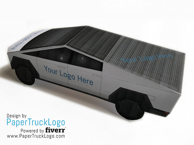 Papercraft Paper Model Tesla