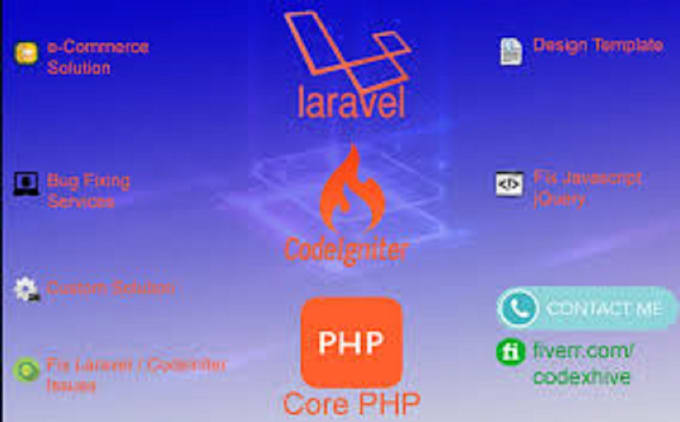 Develop high quality php codeigniter web apps by Amirmahmoood | Fiverr Develop high quality php codeigniter web apps by Amirmahmoood | Fiverr