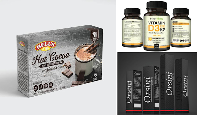 Develop innovative product packaging label design by Brand_resources ...