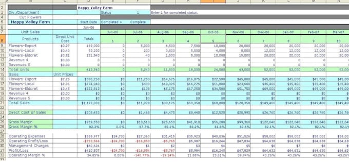 Help you create an organized excel spreadsheets data by Jellyngaspar ...