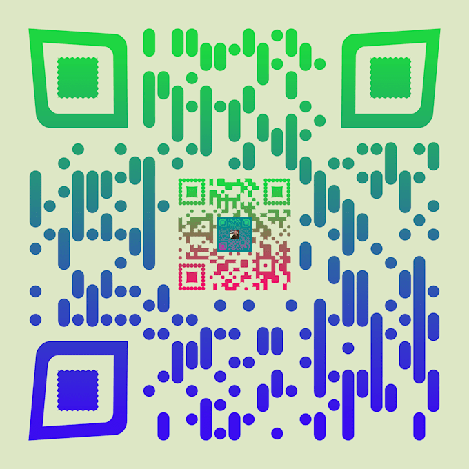 Design a custom qr code with your logo multipal colors codes by ...
