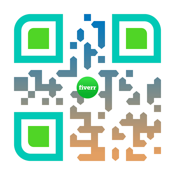 Create amazing qr code with your logo or brand color by Sg1990sg | Fiverr