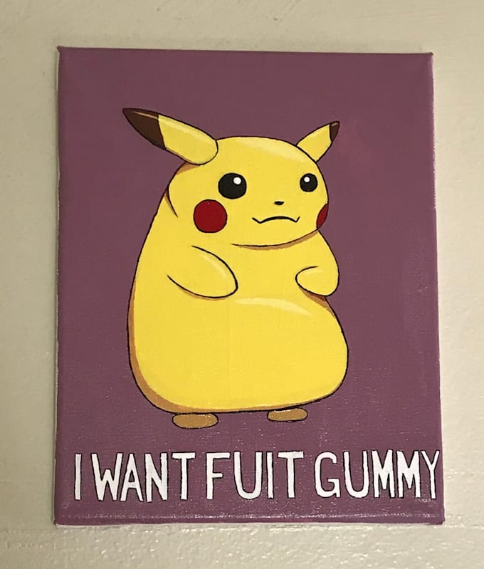 Create a funny character painting by Katrinasart | Fiverr