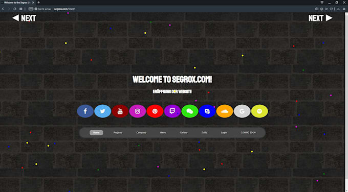 Create a professional website including html, css, php by Segrox | Fiverr