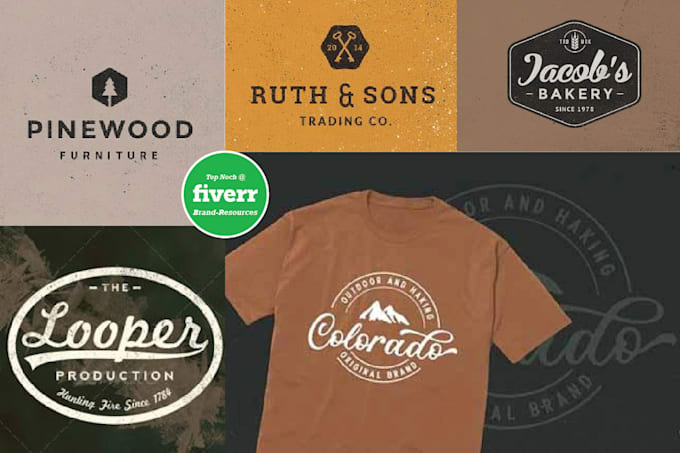 Develop innovative vintage retro business logo design by Brand ...