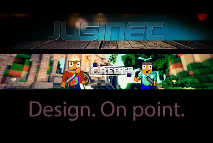 Create a unique youtube channel design by Jusinet | Fiverr