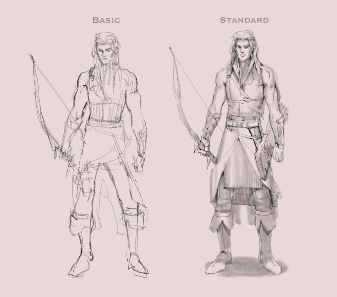 Design dnd and original characters by Deeiillustrate | Fiverr