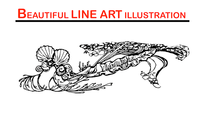 Convert image to vector line art illustration by Amgraphics50 | Fiverr