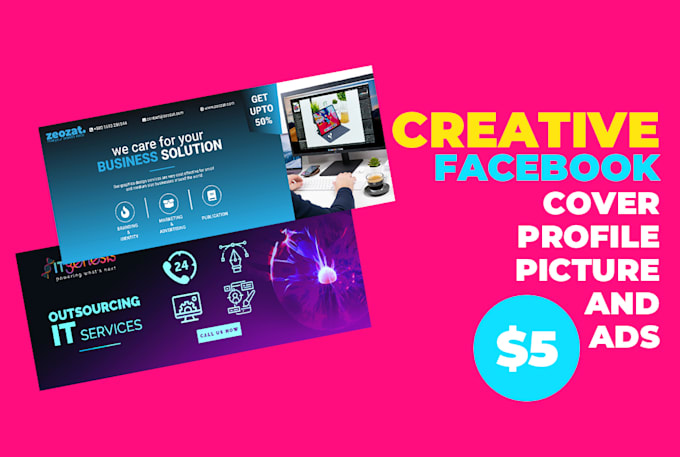 Design creative facebook cover, profile picture and ads by Tanvirah ...