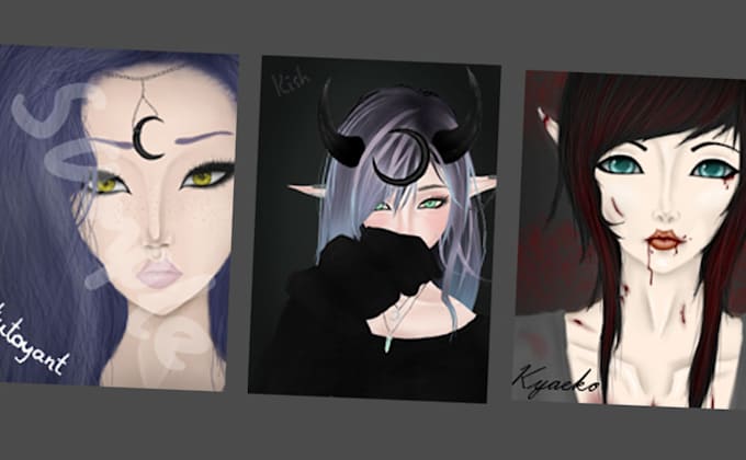 Draw a imvu display picture for you by Justartstudent | Fiverr